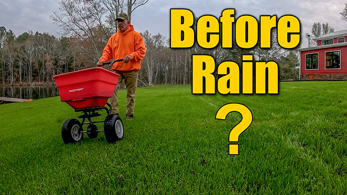 Should You Fertilize Lawns Before Rains Lawn Care